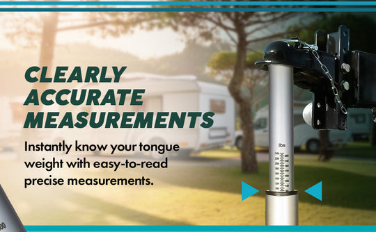 Tongue Weight Scale For RVs, Motorhomes, Campers, 2400 lb | TowPilot ...